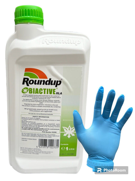 Roundup 1 Litre Weedkiller Professional Strong Glyphosate Weedkiller ...